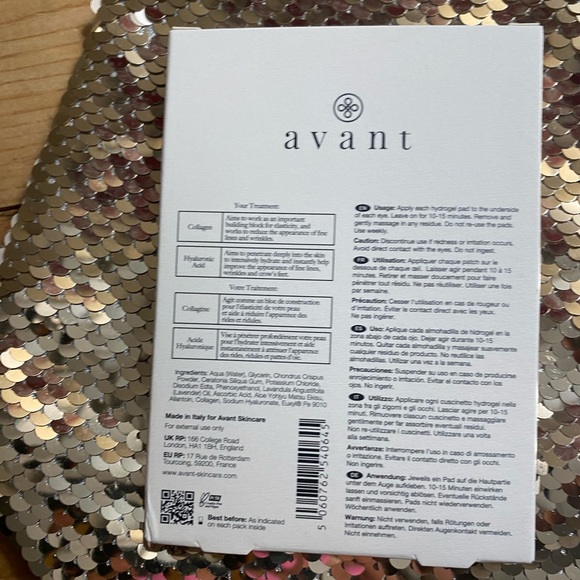 Avant | Skincare | Avant Hydrabright Collagen Eye Restoring Pads Full ...